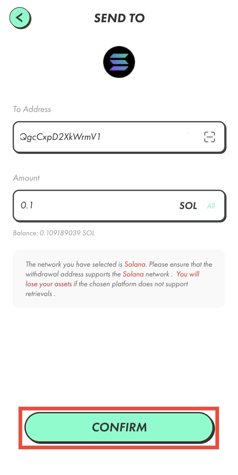 【国内で取引OK】STEPNからSOL（ソラナ）を出金・換金する手順