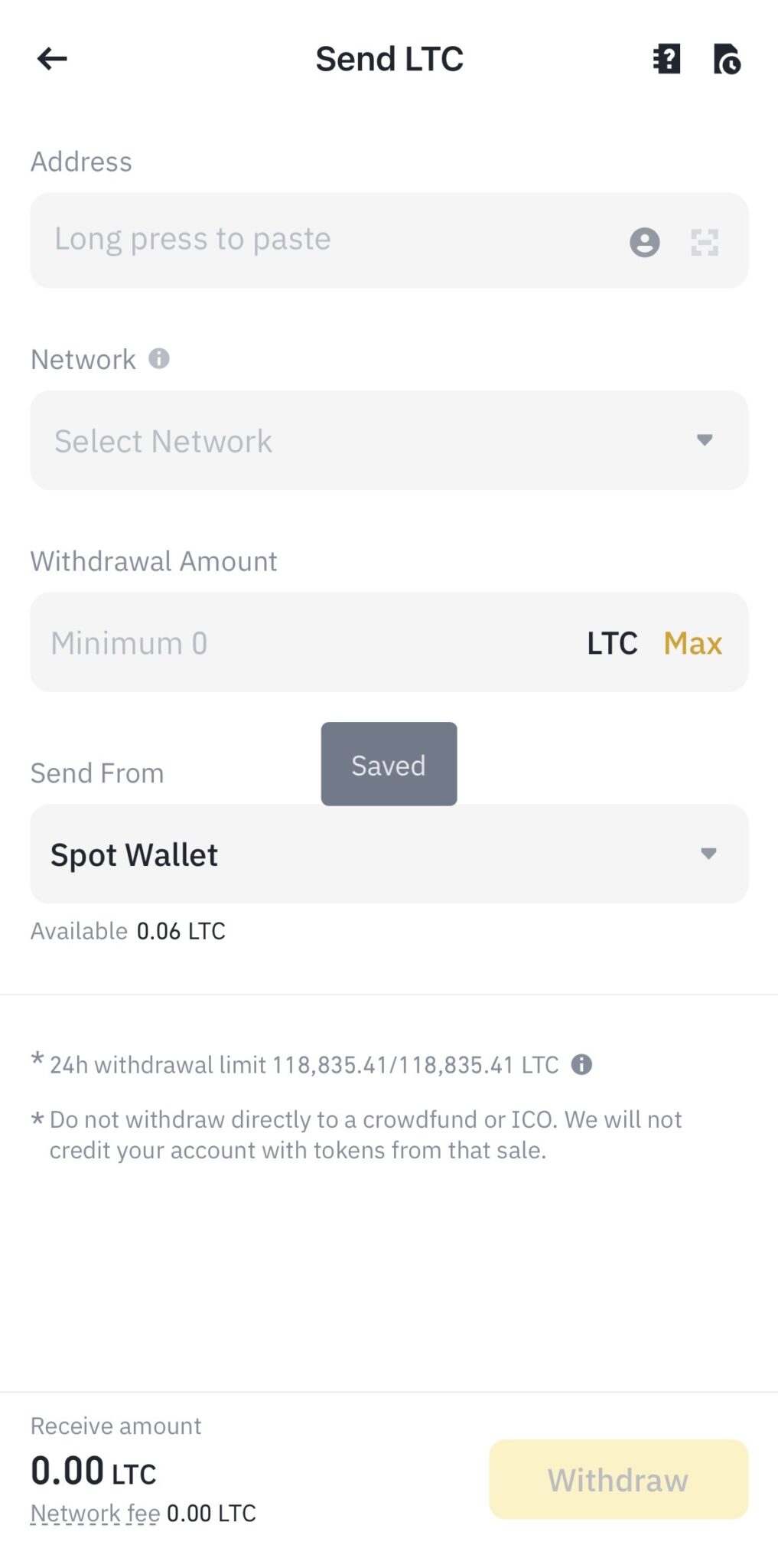 【少額OK】Binance（バイナンス）からコインチェックへの送金方法・手数料・反映時間
